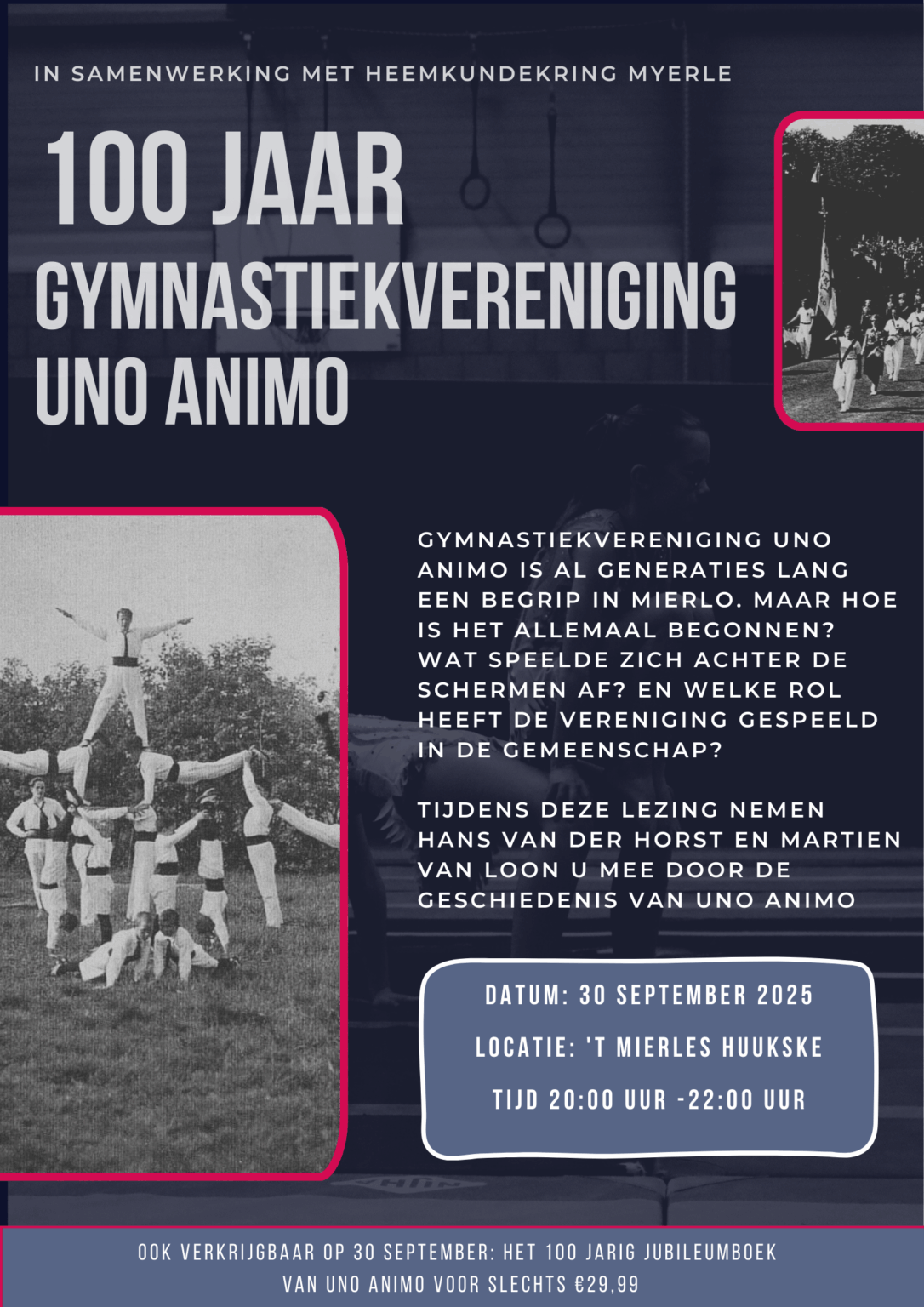 Lezing over 100 jaar Uno Animo op 30 september 2025 – Uno Animo